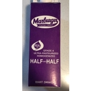 Marburger Farm Dairy Milk, Half And Half: Calories, Nutrition Analysis ...