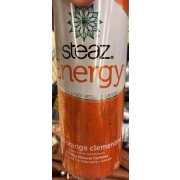Steaz Energy Drink, Orange: Calories, Nutrition Analysis & More | Fooducate