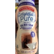 Friendly Farms Coffee Creamer, Delightfully Pure, Sweet Cream: Calories ...