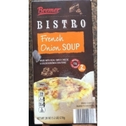 Bremer Bistro French Onion Soup: Calories, Nutrition Analysis & More ...
