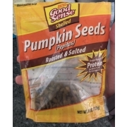 Good Sense Pumpkin Seeds, Roasted & Salted: Calories, Nutrition ...