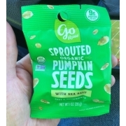 Go Raw Sprouted Organic Pumpkin Seeds: Calories, Nutrition Analysis ...