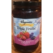 Wegmans Triple Fruits Spread, Raspberry, Strawberry And Blackberry ...