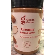 Good & Gather Almond Butter, Creamy: Calories, Nutrition Analysis ...