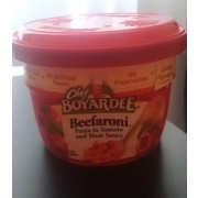Chef Boyardee Beefaroni, Pasta In Tomato And Meat Sauce: Calories ...