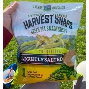 Harvest Snaps Snapea Crisps Original Green Pea Crisps Baked Lightly ...