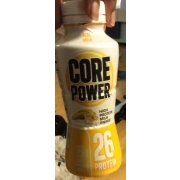 Core Power Banana Flavor Natural High Protein Shake: Calories ...