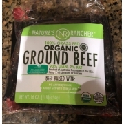 Nature's Rancher Ground Beef, Organic: Calories, Nutrition Analysis ...