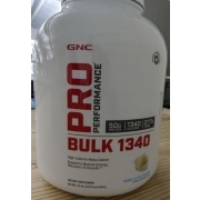 GNC Pro Performance, Bulk 1340, Dietary Supplement: Calories, Nutrition ...