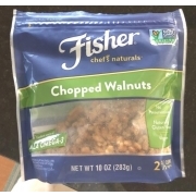Fisher Walnuts, Chopped: Calories, Nutrition Analysis & More | Fooducate