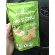Granarolo Cheese Crisps With Rosemary: Calories, Nutrition Analysis ...