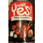 Campbell's Well Yes!, Tomato Carrot Bisque: Calories, Nutrition ...