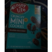 Enjoy Life Crunchy Minis, Double Chocolate Cookies: Calories, Nutrition ...