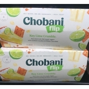 Chobani Greek Yogurt, Flip, Key Lime Crumble: Calories, Nutrition ...