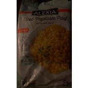 Alexia Riced Vegetable Pilaf With Sea Salt: Calories, Nutrition ...