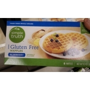 Simple Truth Blueberry Waffles: Calories, Nutrition Analysis & More ...