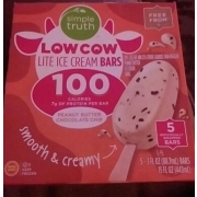 Simple Truth Ice Cream Bars, Lite, Smooth & Creamy: Calories, Nutrition ...