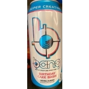 Bang Brain And Body Fuel Drink, Birthday Cake Bash: Calories, Nutrition ...