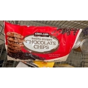 Kirkland Signature Chocolate Chips, Semi-Sweet: Calories, Nutrition ...