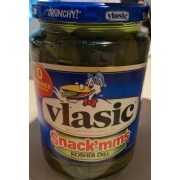 Vlasic Snack'mms Kosher Dill Pickles: Calories, Nutrition Analysis ...