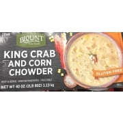Blount King Crab And Corn Chowder: Calories, Nutrition Analysis & More ...