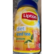 Lipton Iced Tea Mix, Diet, Lemon: Calories, Nutrition Analysis & More ...