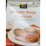 365 Everyday Value Ginger Snaps: Calories, Nutrition Analysis & More ...