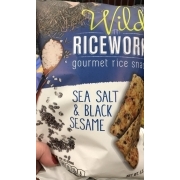 Wild Riceworks Rice Crisps - Sea Salt and Black Sesame: Calories ...