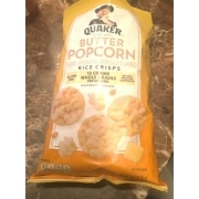 Quaker Popped, Buttered Popcorn: Calories, Nutrition Analysis & More ...