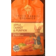 Peter Rabbit Organics Pumpkin, Carrot And Apple Veg & Fruit Puree ...