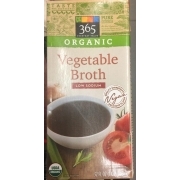365 Everyday Value Organic Vegetable Broth: Calories, Nutrition ...