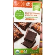 Simple Truth Organic Unsweetened Chocolate Baking Squares, 100% Cacao ...