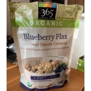 365 Everyday Value Ancient Grains Granola, Blueberry Flax: Calories ...