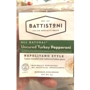 Battistoni Turkey Pepperoni, Uncured, Napolitano Style: Calories ...