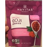 Navitas Organics Goji Berries, Organic: Calories, Nutrition Analysis ...