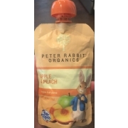 Peter Rabbit Organics Peach and Apple Pure Fruit Snack: Calories ...