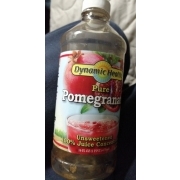 Dynamic Health 100% Juice Concentrate, Pomegranate, Pure, Unsweetened ...