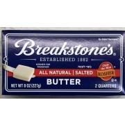 Breakstone's Butter, Salted: Calories, Nutrition Analysis & More ...