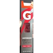 Gatorade Energy Chews, Fruit Punch: Calories, Nutrition Analysis & More ...