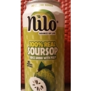 Nilo 100% Real Soursop Juice: Calories, Nutrition Analysis & More ...