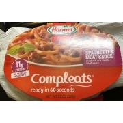 Hormel Compleats Spaghetti & Meat Sauce: Calories, Nutrition Analysis ...