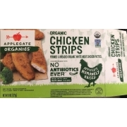 Applegate Chicken Strips, Organic: Calories, Nutrition Analysis & More ...