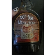 Ben's Maple Syrup: Calories, Nutrition Analysis & More | Fooducate