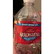 Arrowhead Water, Mountain Spring: Calories, Nutrition Analysis & More ...