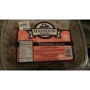 Hassoon Bakery Cookie, Santarosa, With Sesame: Calories, Nutrition ...