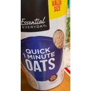 Everyday Essential Oats, Quick 1 Minute: Calories, Nutrition Analysis ...