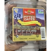 Sun Dates Dates, Pitted: Calories, Nutrition Analysis & More | Fooducate