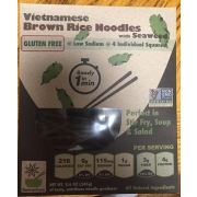 Star Anise Foods Noodles, Vietnamese, Brown Rice, With Seaweed ...