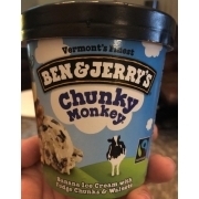 Ben & Jerry's Chunky Monkey Ice Cream, Banana: Calories, Nutrition ...
