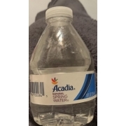 Acadia Natural Spring Water: Calories, Nutrition Analysis & More ...